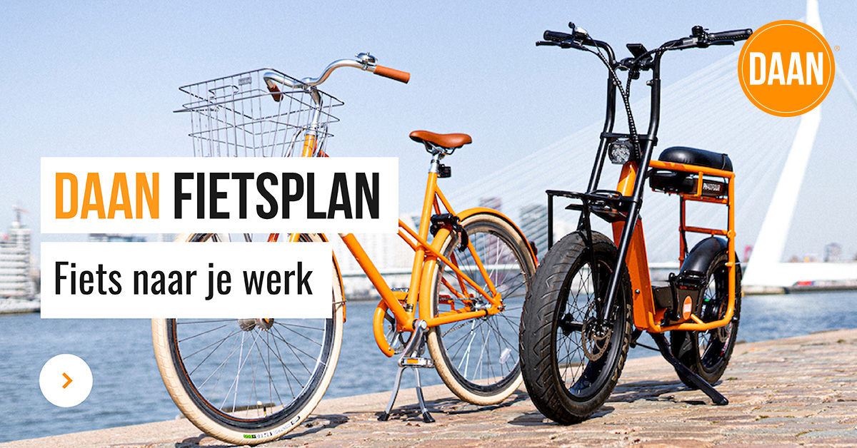 Fiets naar je werk | Daan