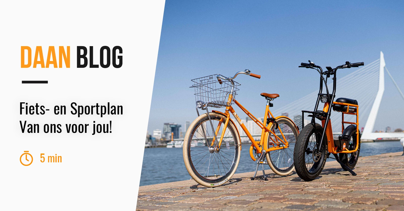 Fietsplan / Sportplan: van ons voor jou!